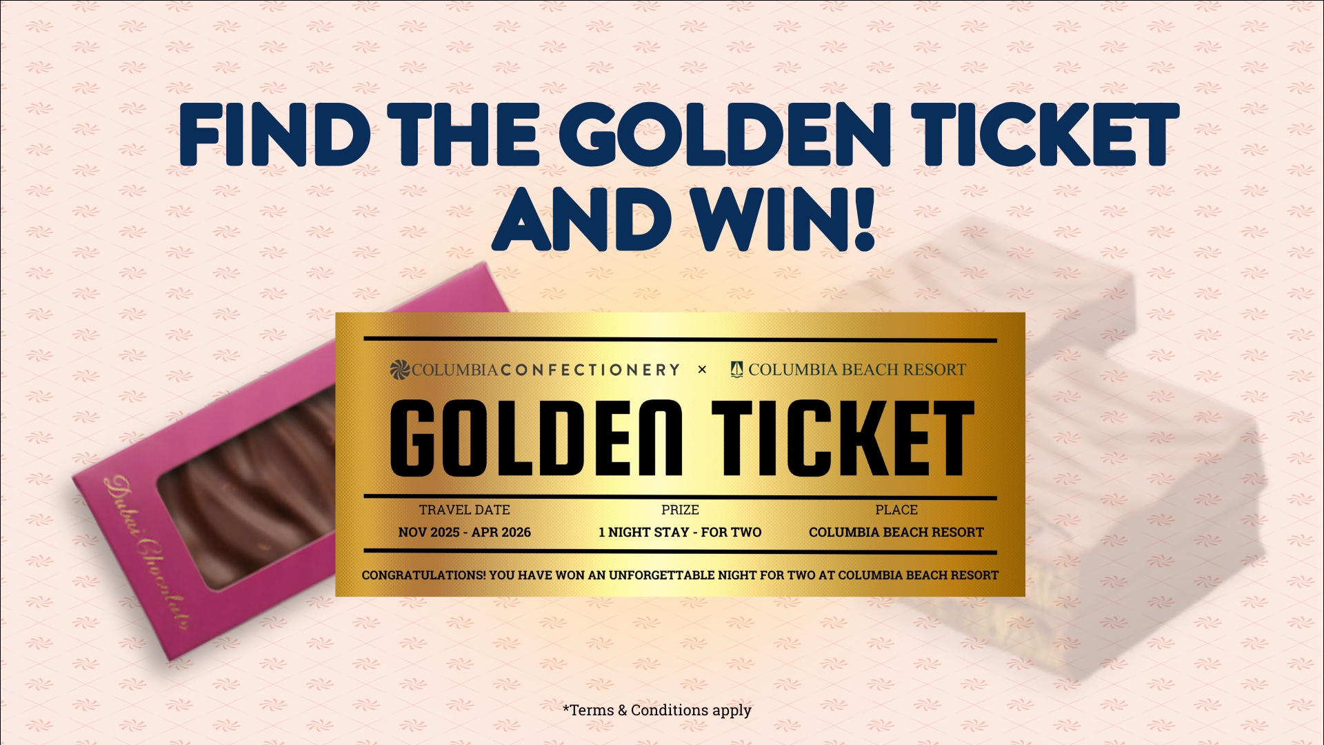 Golden Ticket by Columbia Confectionery